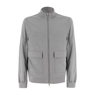 Duno W&auml;rmeversiegelte Zip-Jacke mit Taschen - - Jackets - Herren - Grau - 2XL