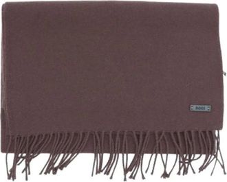 HUGO BOSS Naster 35*180 &Eacute;charpe - unisex - Accessoires - Brun - Taille: ONE Size