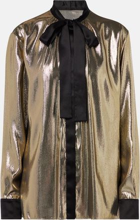Dolce & Gabbana Bluse aus Lamé