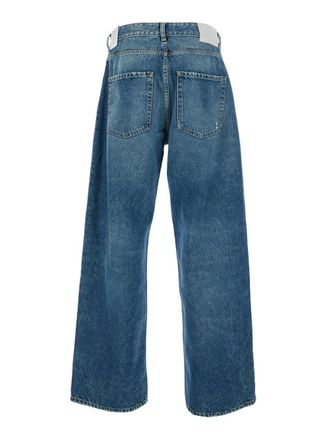 Icon Denim Los Angeles Mens Jeans Light-Blue 5-Pocket Cotton