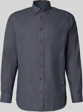 Christian Berg Regular Fit Freizeithemd mit Button-Down-Kragen