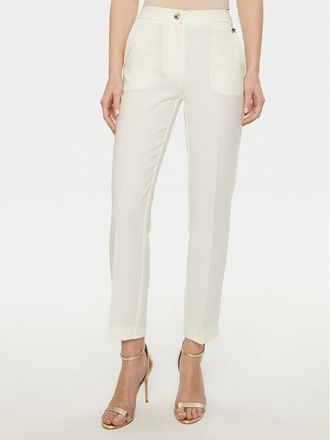 Guess Stoffhose 5RGB03 7115A Wei&szlig; Slim Fit