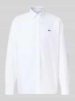 Lacoste Regular Fit Freizeithemd aus reiner Baumwolle