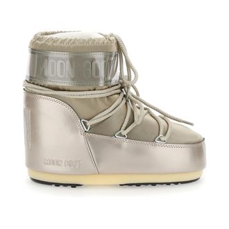 Moon Boot Femme, Chaussures, Gris, Taille: 36 EU Icon Low Glance