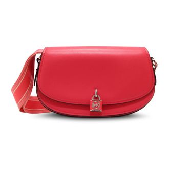 Michael Kors Mila Mittlere Leder Umh&auml;ngetasche - - Bags - Damen - Rosa - ONE SIZE