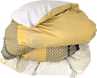 Linnea Bettbezug, 300 x 240 cm, Perkal, 100 % Baumwolle, Marlow, Honig