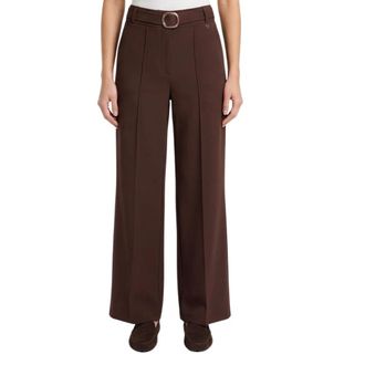 Am&eacute;lie & Am&eacute;lie Londerbucle Broek - - Trousers - Damen - Braun - S