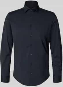 Seidensticker Slim Fit Business-Hemd mit Haifischkragen