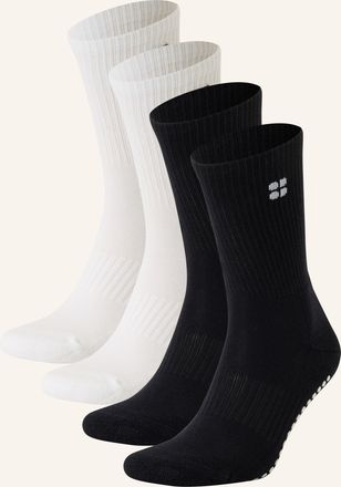 Sweaty Betty 2er-Pack Stoppersocken weiss