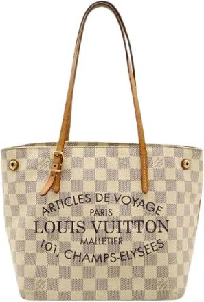 Louis Vuitton unisex, Pre-owned, Beige, Taille: ONE Size Sac fourre-tout Pre-owned
