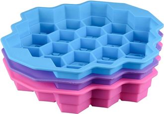 Cabilock Wabenbackformen Aus Silikon Für Kuchen Desserts Und Süßigkeiten Flexible Und Antihaftbeschichtete Backformen Für Cupcakes Schokolade Und Fondant Leich