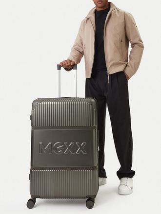 Mexx Gro&szlig;er Koffer MEXX CEO-MEXX-037-L-SILVER Silberfarben