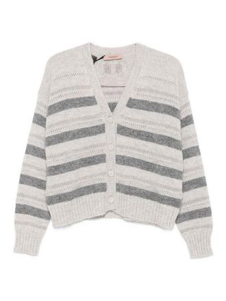Twinset Pull Col Rond - Gris