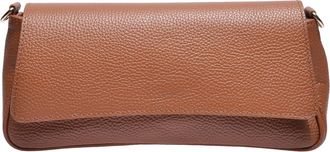 Anna Luchini Braun Rindsledertasche
