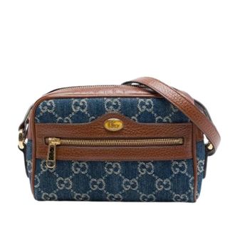 Gucci Pre-owned Ophidia Cross Body Bag - - Pre-owned - Damen - Blau - ONE SIZE