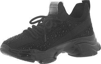 Steve Madden Damen Maxima Sneaker, Schwarz, 36 EU