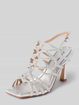 Alma En Pena Sandalette mit Strasssteinbesatz