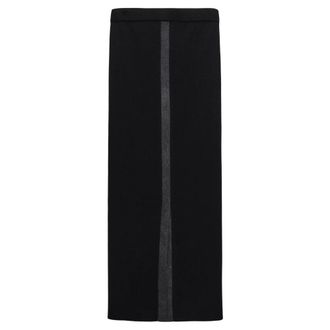 Dorothee Schumacher Schimmernder Merino-Rock - - Skirts - Damen - Schwarzk - XS