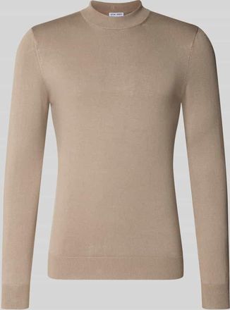 Antony Morato Slim Fit Strickpullover aus Viskose-Mix mit Stehkragen