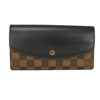 Louis Vuitton Pre-owned Portefeuille Normandie Damier Canvas Long Wallet - - Pre-owned - Damen - Braun - ONE SIZE