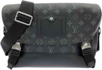 Louis Vuitton Pre-owned Messenger Voyage Monogram Eclipse Sac bandouli&egrave;re - Femme - Pre-owned - Noir - Taille: ONE Size