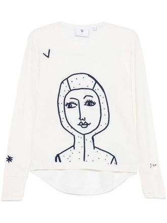 Rossignol x JCC pull Lina - Blanc