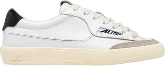 Autry Homme, Chaussures, Multicolore, Taille: 46 EU Flat Chaussures