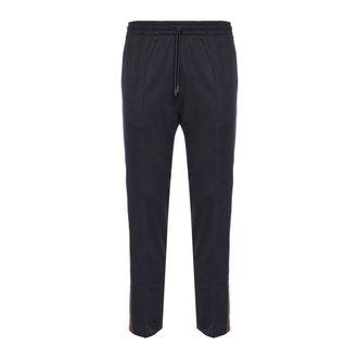 Gucci Technische Jersey-Sporthose mit Webstreifen - - Trousers - Herren - Schwarzk - M