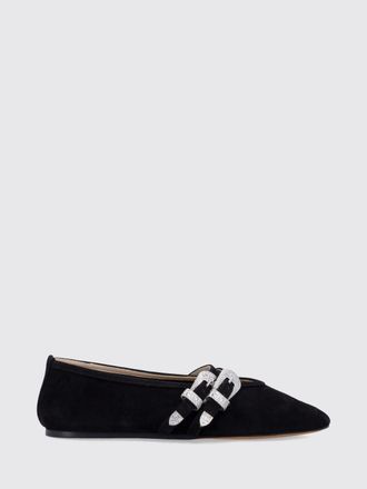Le Monde Beryl Ballerines Mary Jane en su&egrave;de avec double bride