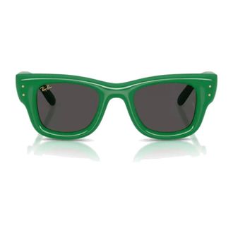 Ray-Ban unisex, Accessoires, Vert, Taille: 47 MM Lunettes de soleil style Wayfarer moderne