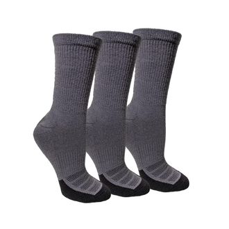 Carhartt Work in Progress Herren Force Midweight Logo Low Cut 3 Pack Socken, Anthrazit meliert, Large (3er Pack)