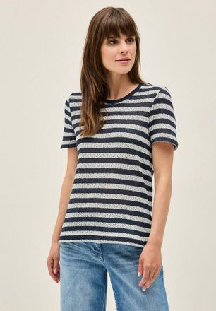 Cecil T-Shirt im soften Baumwoll-Mix