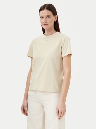 Calvin Klein T-Shirt Nano Logo K20K207519 Beige Regular Fit