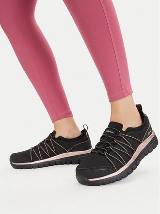 Skechers Sneakers Graceful 100888/BKRG Schwarz