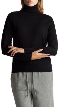 Benetton Damen Maglia Ciclista M/L 11ahd203y Pullover, Schwarz, M