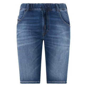 Diesel Shorts en jean avec cordon de serrage - Homme - Shorts - Bleu - Taille: W28