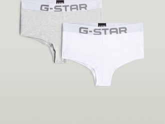 G-Star Boyfriend Shorts 2er-Pack - Mehrfarbig - Damen