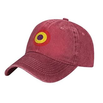 Generic Cocarde des Forces R&eacute;publicaines Espagnoles Unisexe Trucker Caps Styl&eacute;e Chapeau De Cowboy sans D&eacute;formation Hip-Hop Cap pour Running Toutes Les Saisons