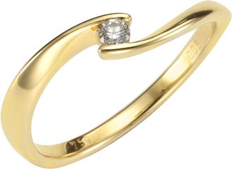 Orolino Ring Gold 750 mit Brillant 0,06ct