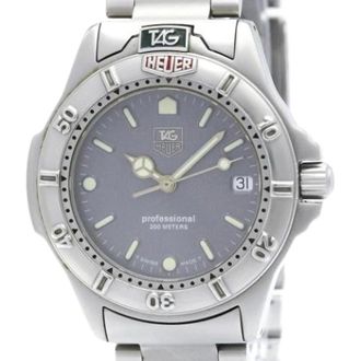 Tag Heuer Pre-owned 999.213A Montre - Femme - Pre-owned - Gris - Taille: ONE Size