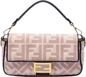Fendi Sac Baguette Pre-owned - Femme - Pre-owned - Rose - Taille: ONE Size
