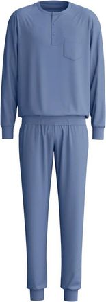 CALIDA Relax Choice 1 Cuffed Pyjamas - - Nightwear & Lounge - Herren - Blau - S