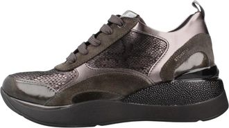 Stonefly Elettra 8 Snake Embossed Lt - - Shoes - Damen - Grau - 37 EU