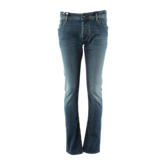 Jacob Cohen Slim Fit Blue Jeans - - Jeans - Herren - Blau - W40
