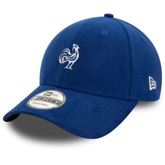 New Era 9Forty Strapback Cap - Suede French Rugby Navy