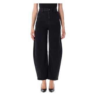 Self Portrait Barrel Leg Jeans - - Jeans - Damen - Schwarzk - W27