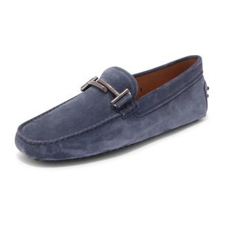 Tod's Gommino Doppia T Loafer - - Shoes - Herren - Blau - 40 EU