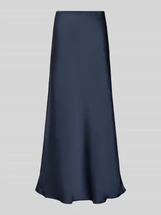 Neo Noir Maxirock aus Satin Modell Vicky