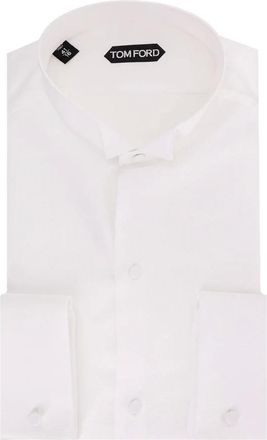 Tom Ford Homme, Chemises, Blanc, Taille: L Tom Ford Chemises White