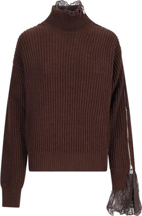 Giuseppe Di Morabito Col roul&eacute;s - Femme - Pulls - Brun - Taille: 36 FR